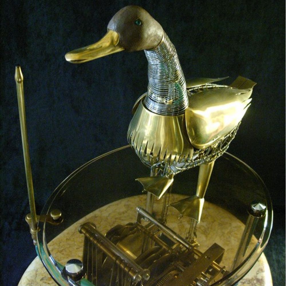 canard de Vaucanson automate | Automatas, Artefactos